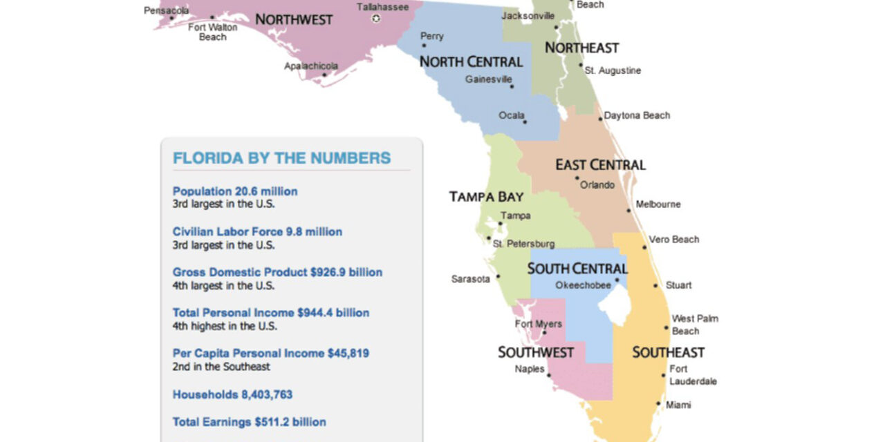 FLORIDA’S 8 ECONOMIC REGIONS - Exodium.news